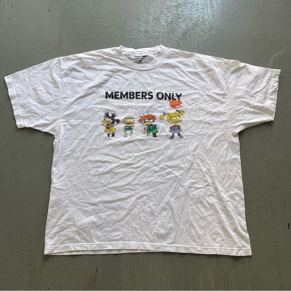 Members Only | Shirts | Members Only Rugrats Short Sleeve Tee White ...